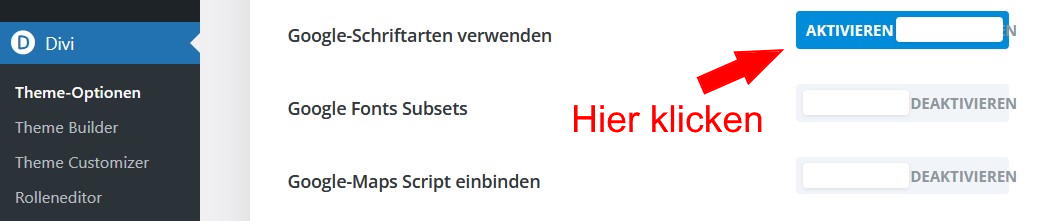 Google Fonts lokal einbinden mit DIVI - Launchlotsen